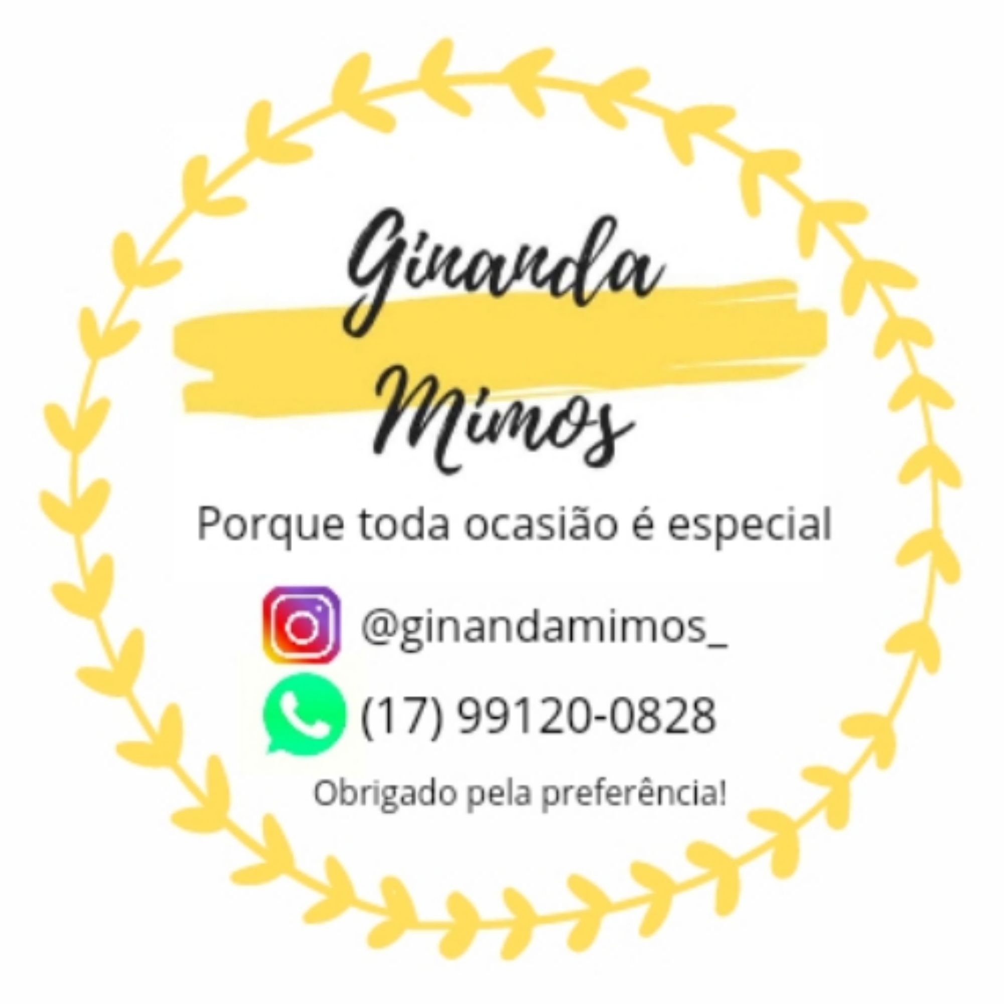 Ginanda Mimos, Loja Online | Shopee Brasil