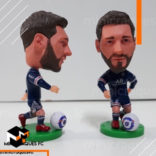 Combo Trio PSG Messi Neymar e Mbappé Mini Craque - 3 Bonecos em ...