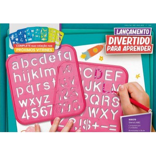 TUPPERWARE STENCIL ABC | Shopee Brasil