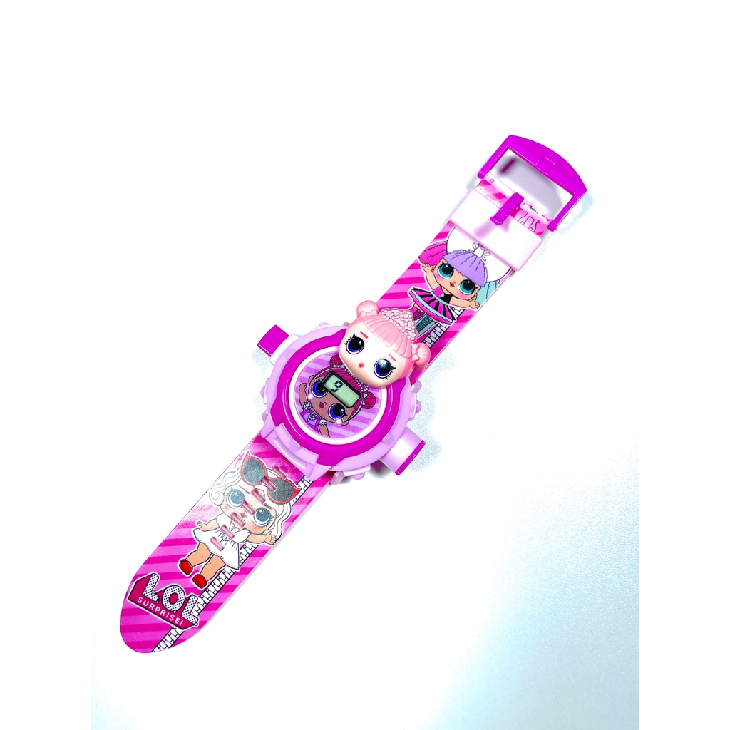 Relógio LOL Surprise Digital Infantil Com Projetor Holográfico ...