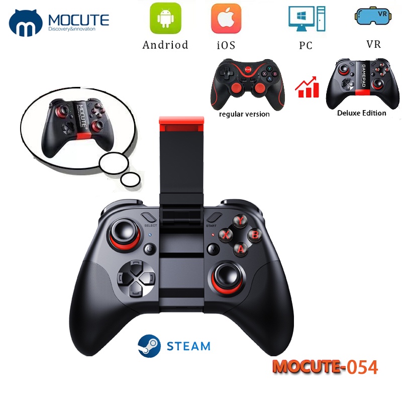 Mocute 054 Game Controller Com Suporte Adequado Para Android Ios Pc ...
