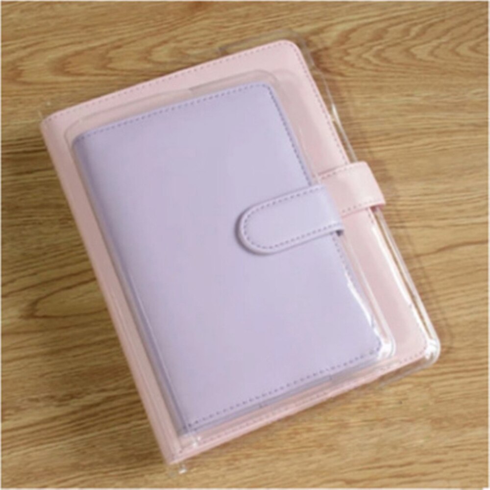 A5/A6 Capa De PVC Transparente Para Macaron Notebook Binder Jaqueta ...