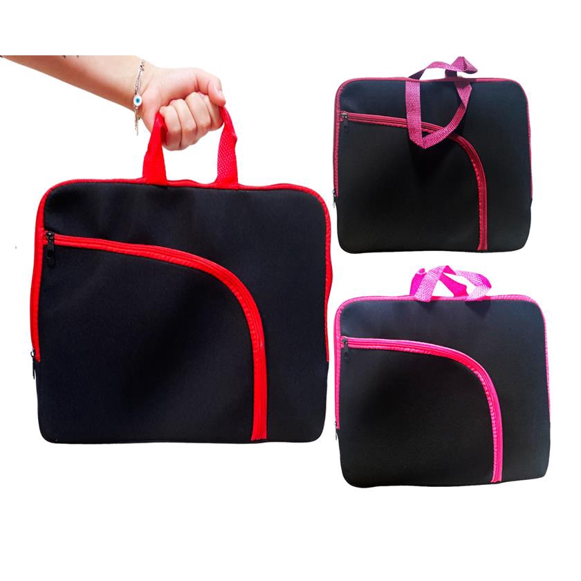 Luva com Bolso e Alca para Notebook/Macbook de ate 15.6 polegadas | Shopee Brasil