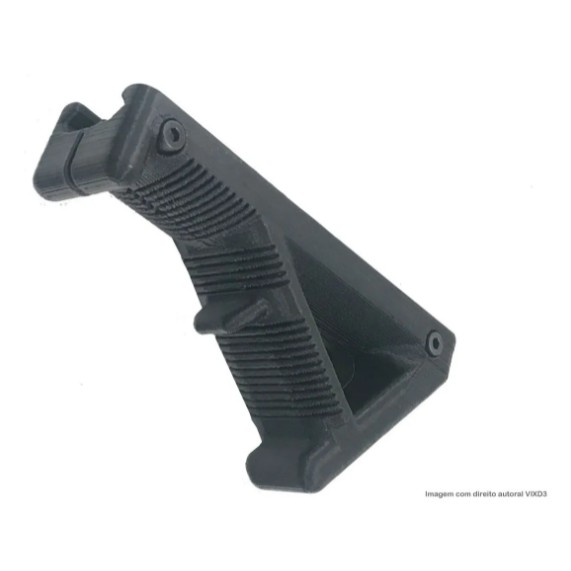 Front Hand Grip Foregrip Angular Afg Aeg Airsoft Stop M4 M16 ...
