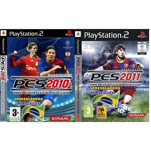 Pes 2010 + 2011 Pro Evolution Soccer Ps2 Patch | Shopee Brasil