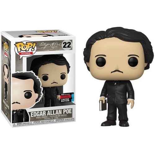 Funko Pop! - Edgar Allan Poe #22 - 2019 Fall Convention | Shopee Brasil