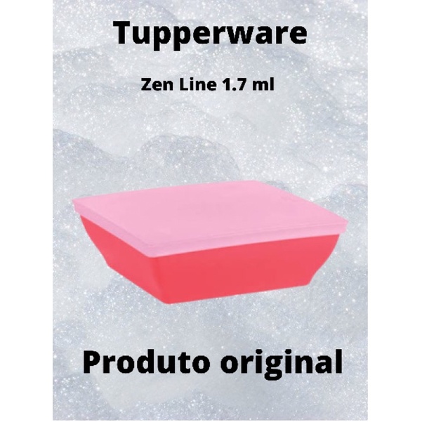 Tupperware Travessa Zen Line 1.7 ml | Shopee Brasil
