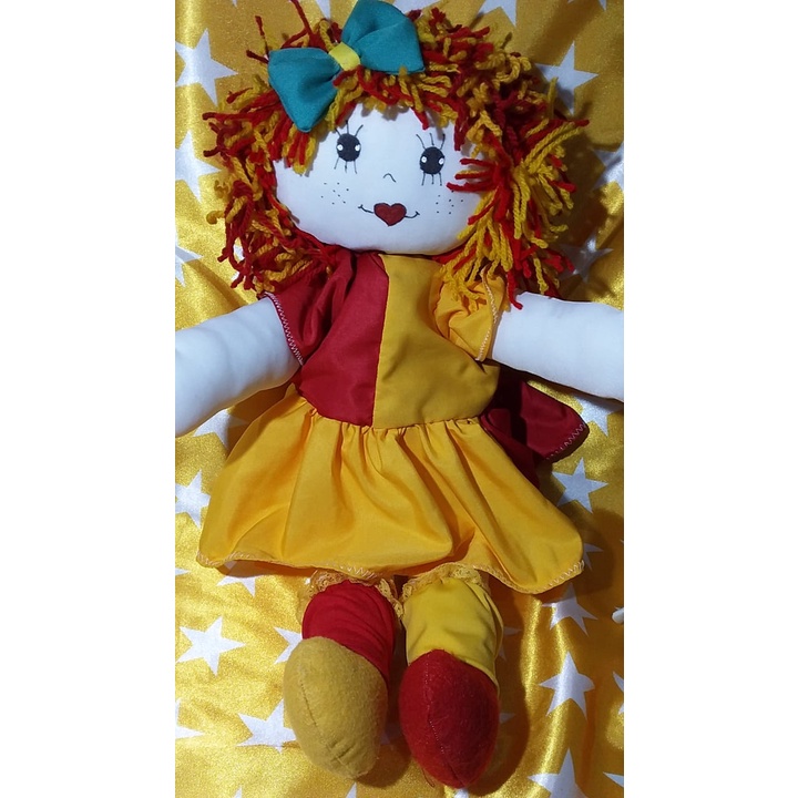 Boneca Emília de Pano | Shopee Brasil
