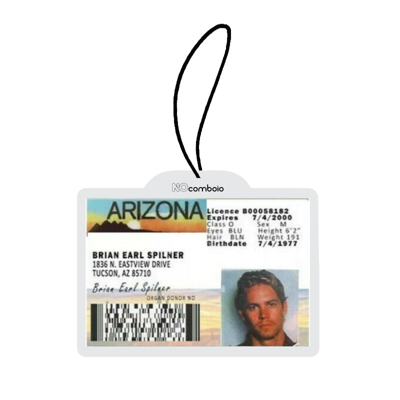 Aromatizante Automotivo Estilo Litte Trees Brian Earl Spilner License ...