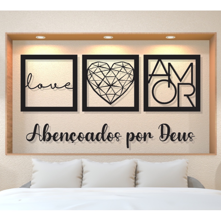Kit Quadros Decorativos Frase Motivacional - Conjunto De Quadro Leão ...