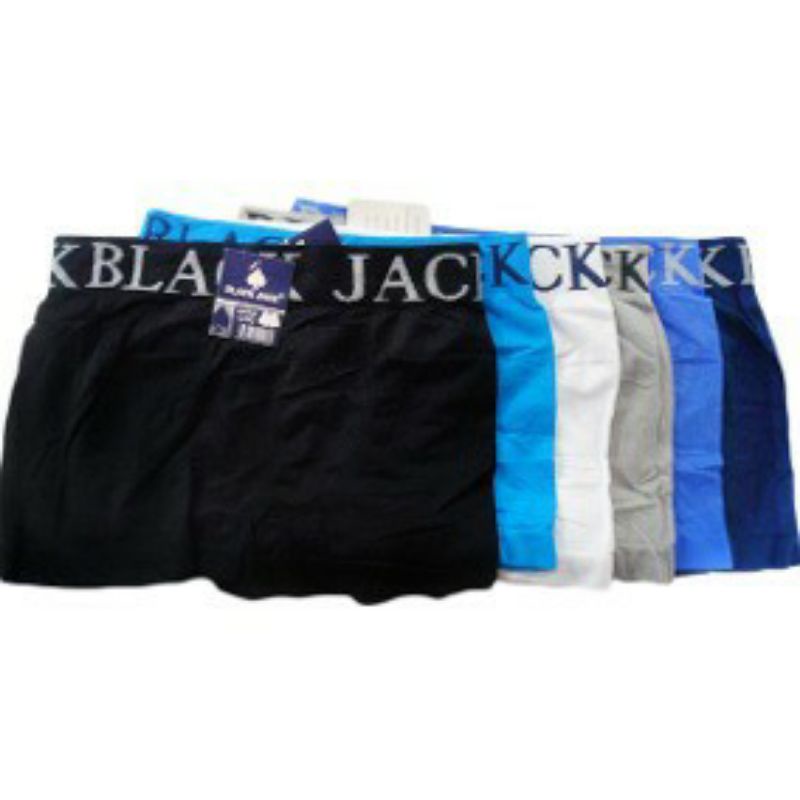 Cueca Boxer Black Jack Kit 05 Unidades(somente tamanho P) | Shopee Brasil