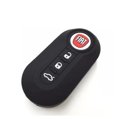 1 - Capa Chave Fiat 500 Bravo Punto Palio Grand Siena Mobi Ideia Toro ...