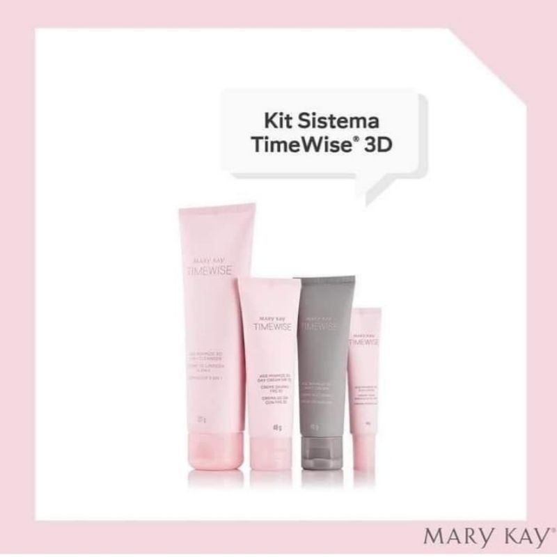 kit timewise 3D Mary kay | Shopee Brasil