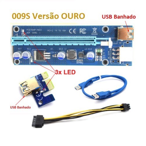 Riser 009s versao gold | BeeCost