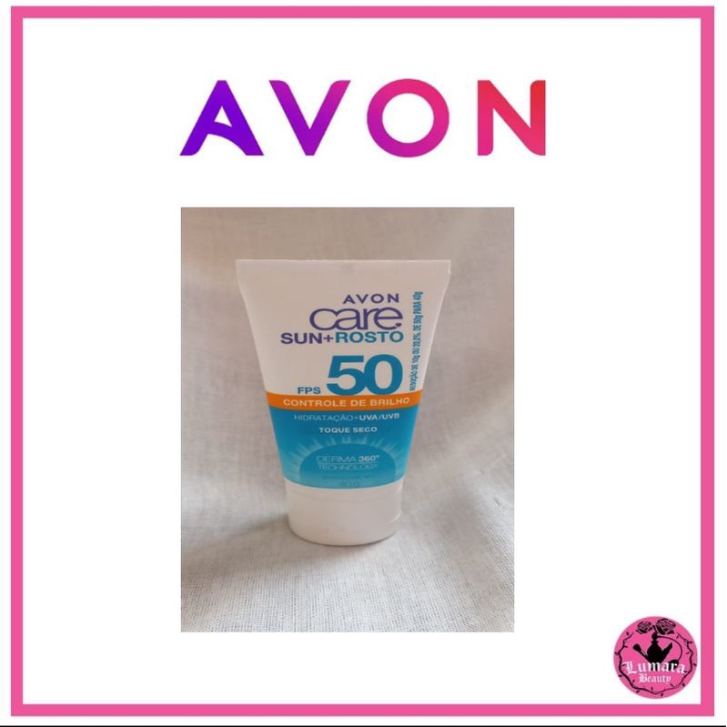 Protetor Solar Rosto Avon Care Sun+Rosto FPS50 ou FPS30 | Shopee Brasil