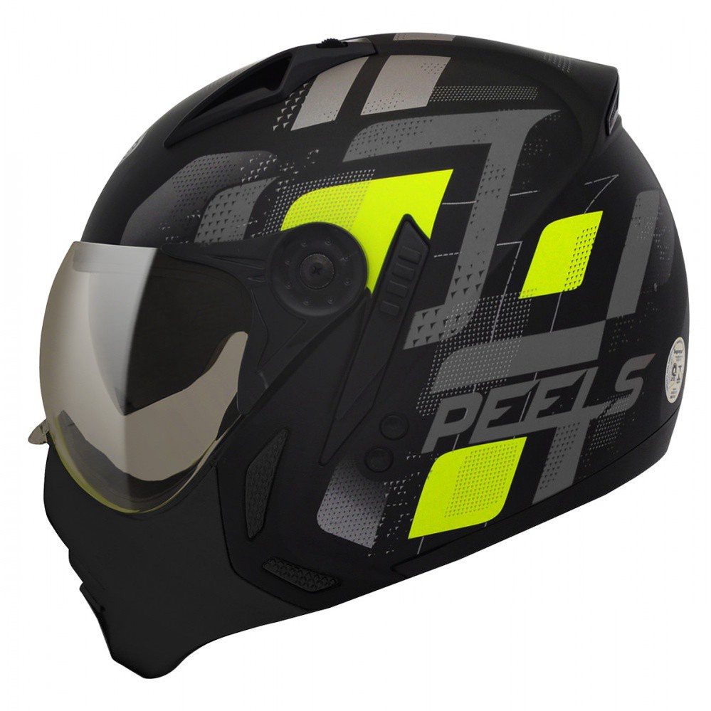 Capacete Mirage Echo Preto Fosco Com/Cinza 58 Peels | Shopee Brasil