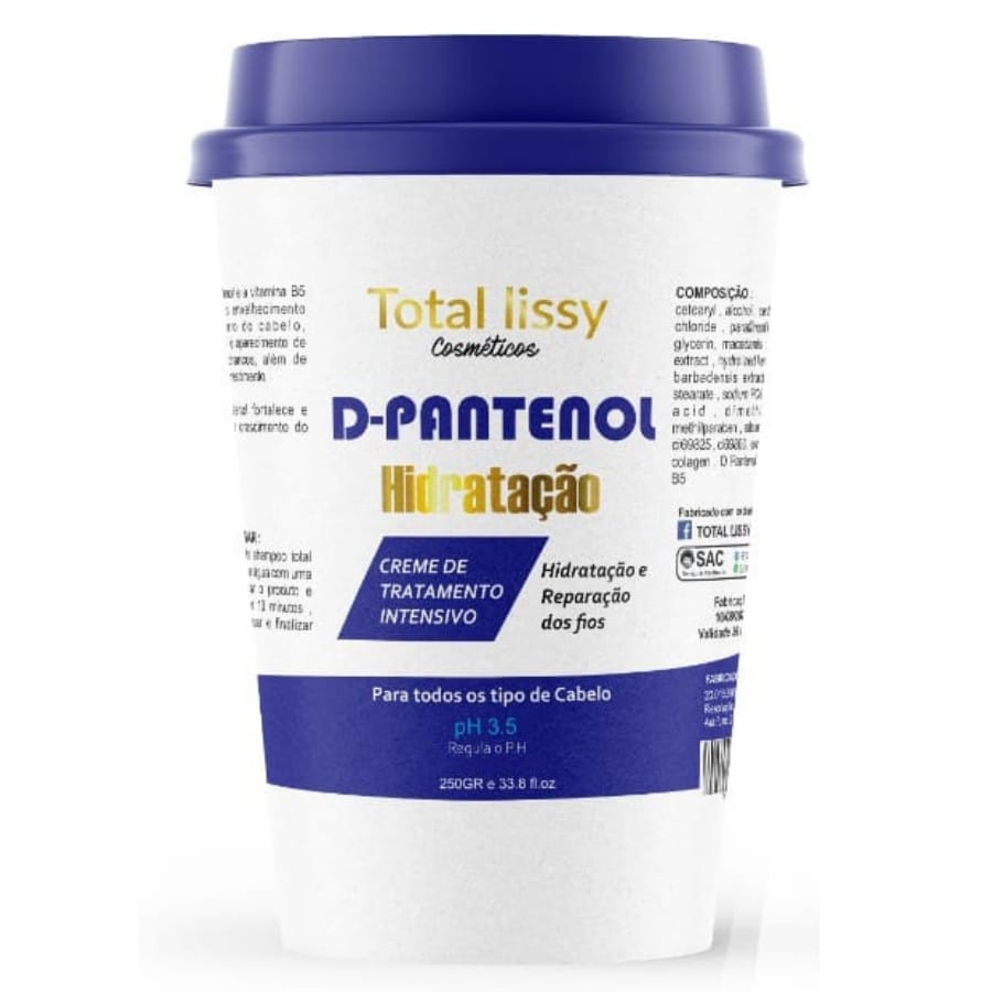 creme de tratamento intensivo D Pantenol original | Shopee Brasil