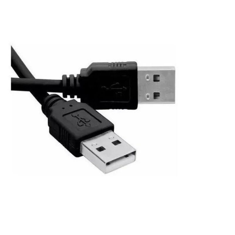CABO USB MACHO+USB MACHO 2metros | Shopee Brasil