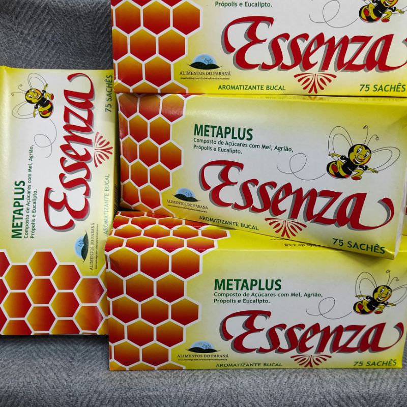 METAPLUS 75 Sachês (Essenza) {composto mel, agrião, própolis e ...
