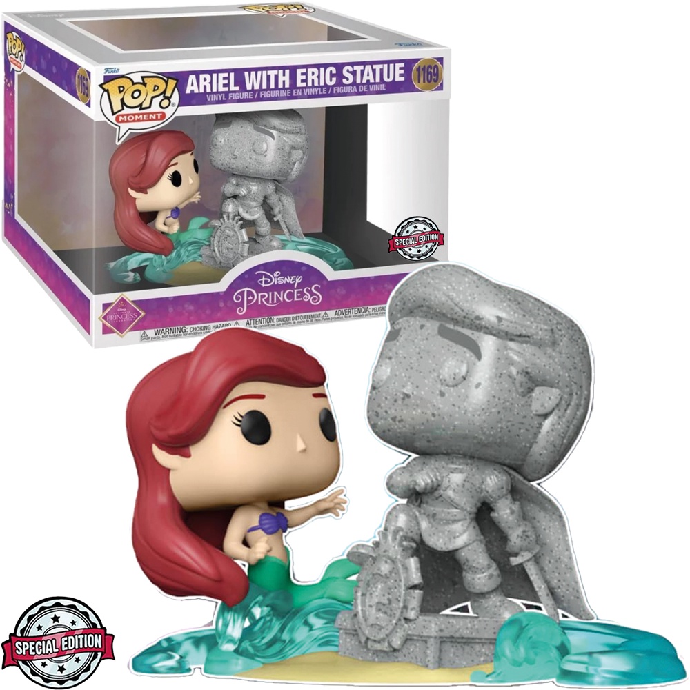 Funko Pop Disney The Little Mermaid Exclusive - Ariel With Eric Statue ...