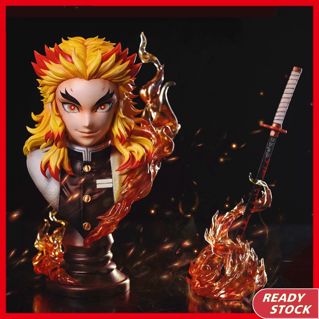 Anime Demon Slayer GK Rengoku Kyoujuu Bust/Action Figure Coleção ...