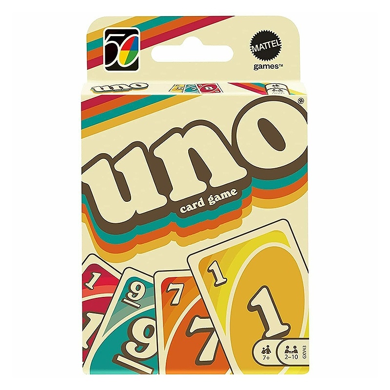 Jogo De Cartas Uno Edição Retro Clássico Anos 2000 Mattel - Escorrega o ...