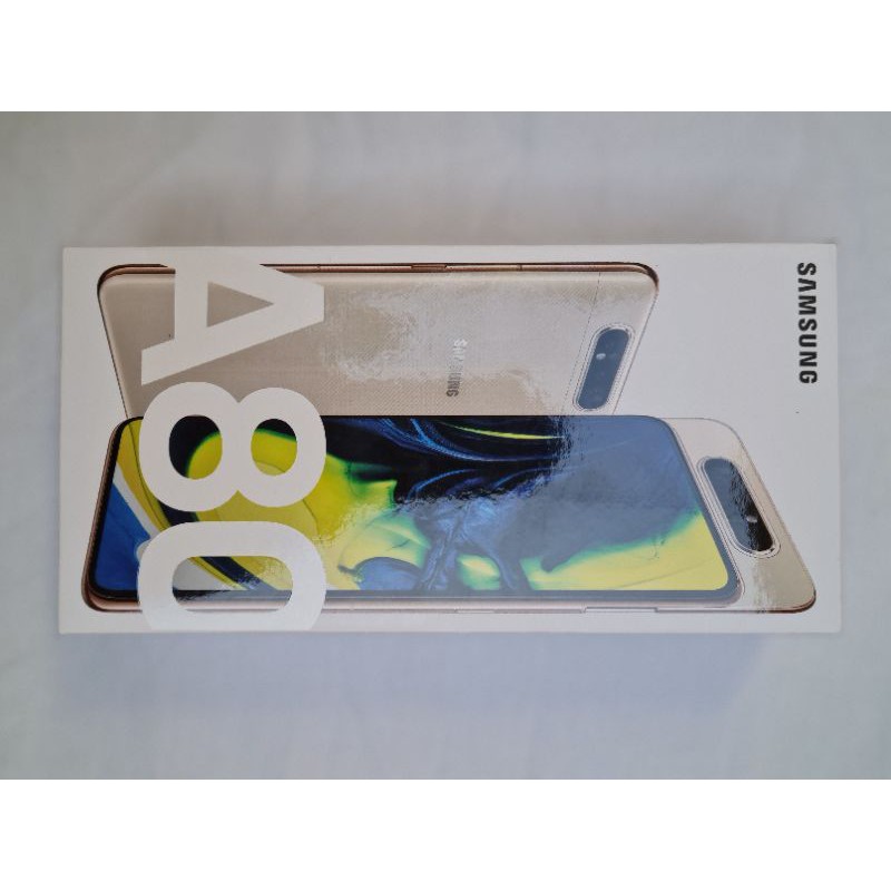 SAMSUNG GALAXY A80, CAIXA, CARREGADOR E FONE. | Shopee Brasil