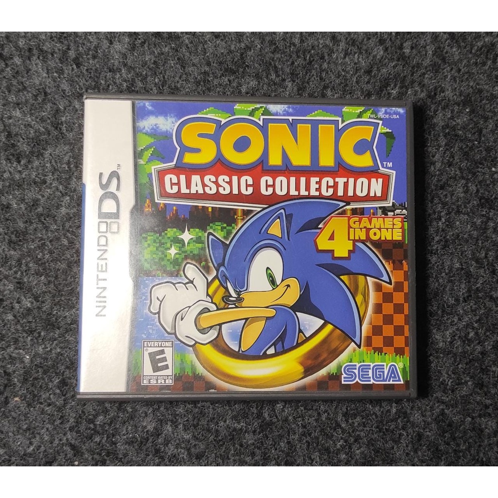 Sonic Classic Collection Nintendo Ds Shopee Brasil