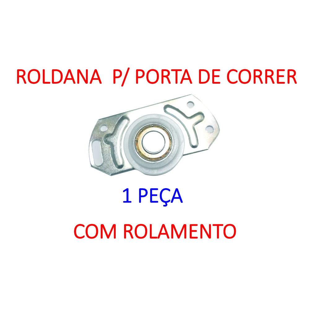 1 Roldana - Rodinha Para Porta De Guarda Roupa | Shopee Brasil
