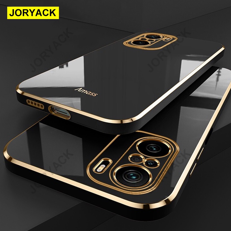 Capa De Celular Traseira Flexível De TPU Anti-Impacto Com Revestimento 6D Luxo Para Xiaomi Mi ...