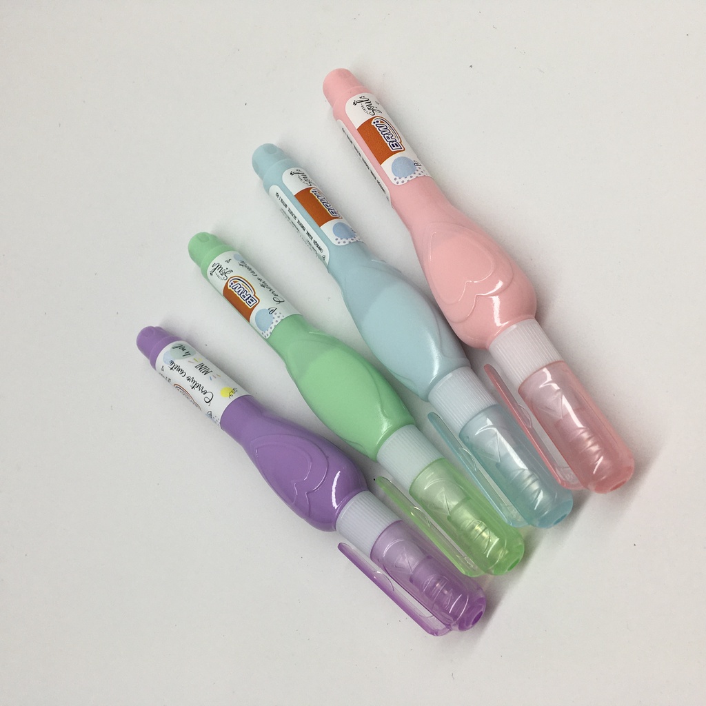 Corretivo Caneta Mini 4ml Cores - Material Escolar -Aulas | Shopee Brasil