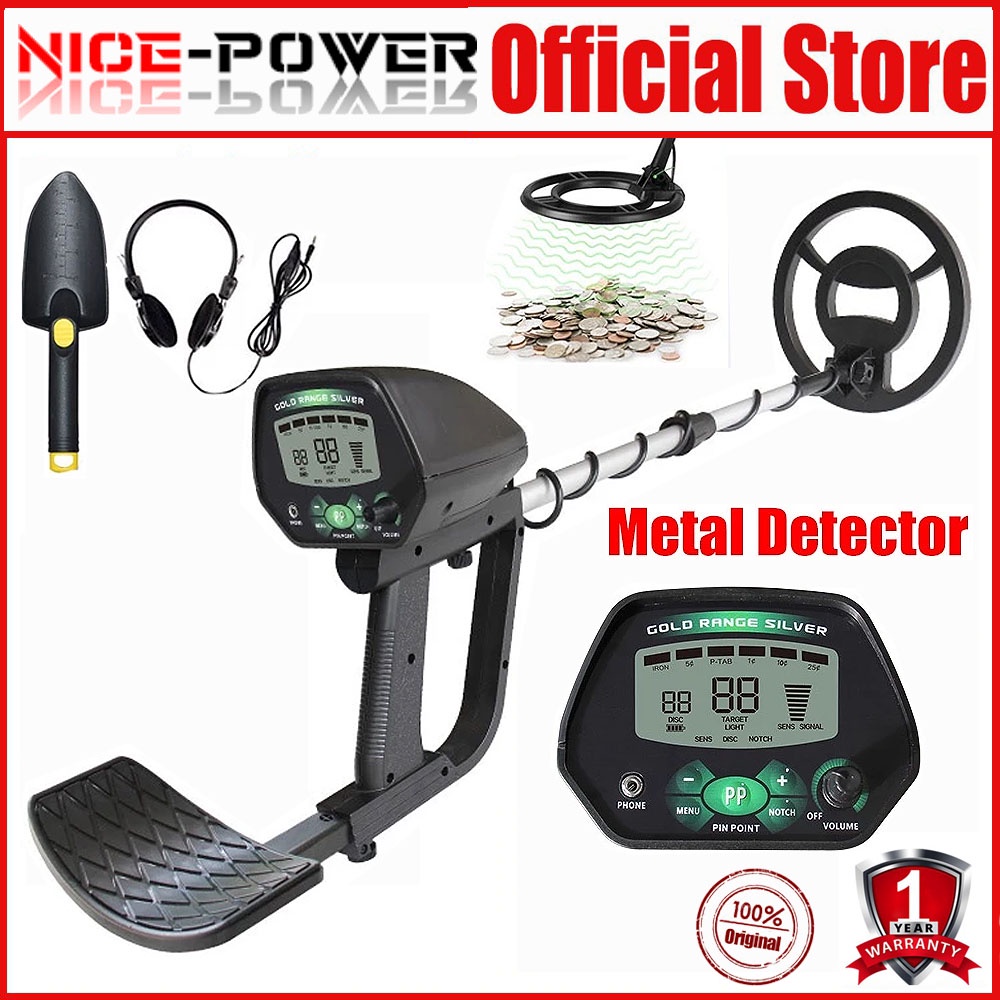 Detector De Ouro MD4030 Metal Alat Pengesan Logam Emas Subterrâneo À ...