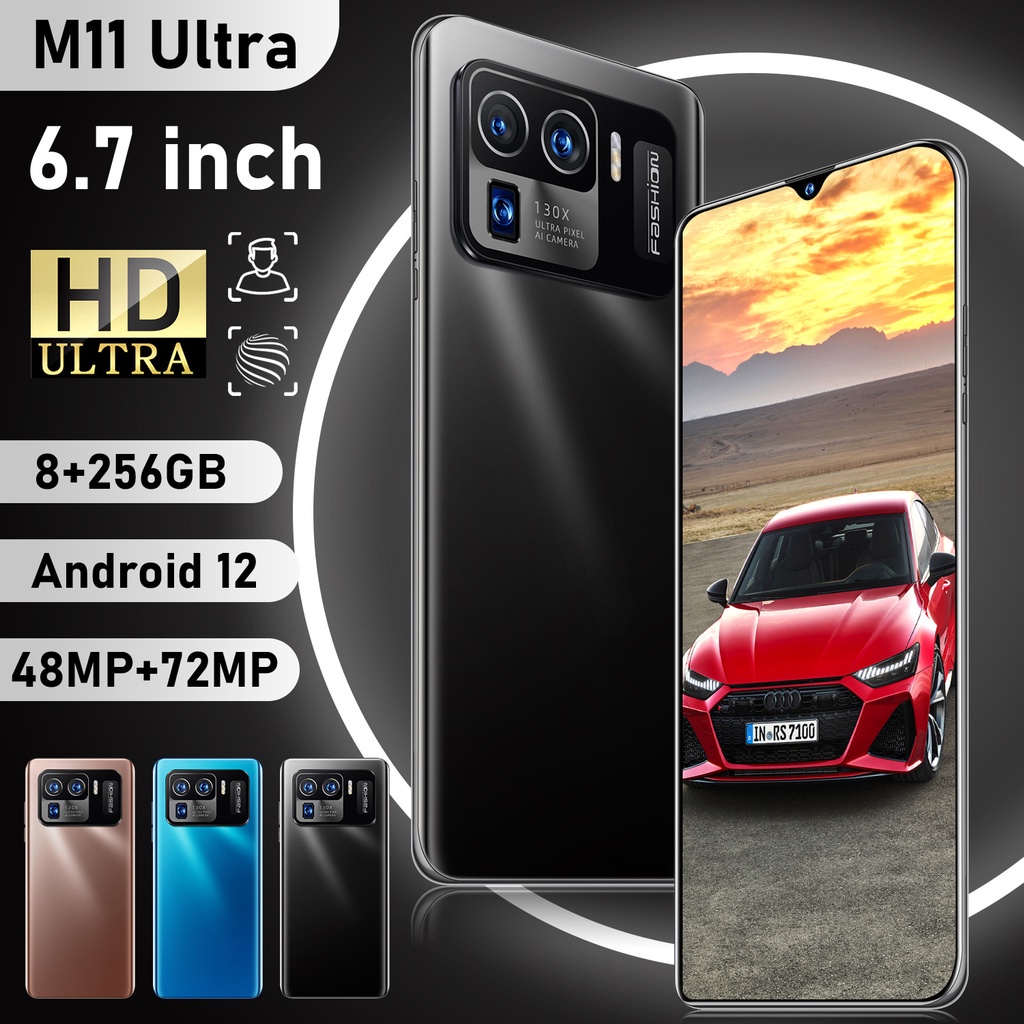 Smartphone M11 Ultra 5G 8GB + 256GB Tela De 6,7 Polegadas | Shopee Brasil