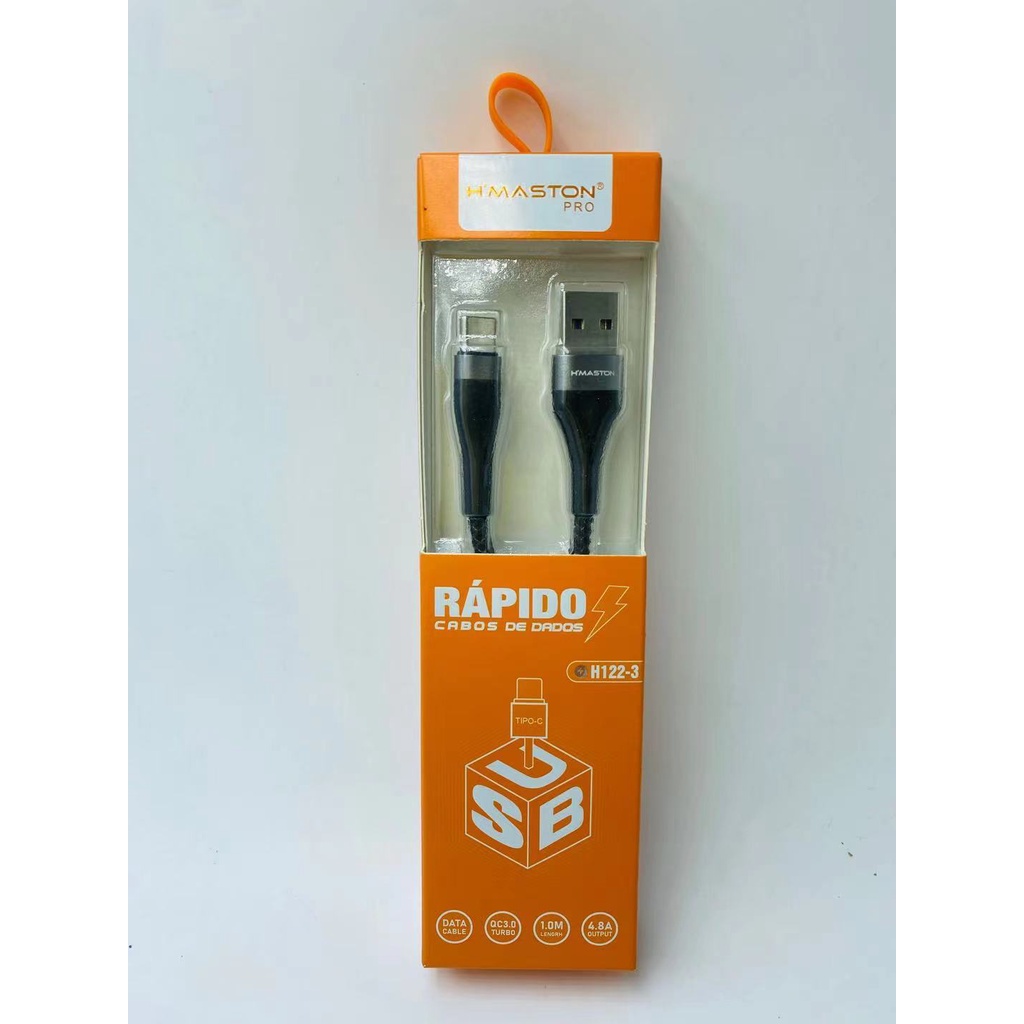 Cabo HMASTON Tipo C Cabo De Alta Velocidade 480 Mbps Usb TIPO | Shopee ...