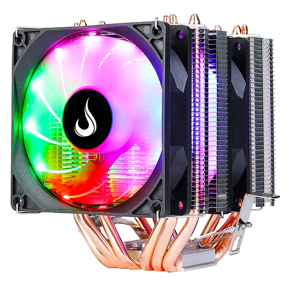 Air Cooler Rise Mode G800 RGB, LED Rainbow, Intel/AMD - RM-AC-08-RGB ...