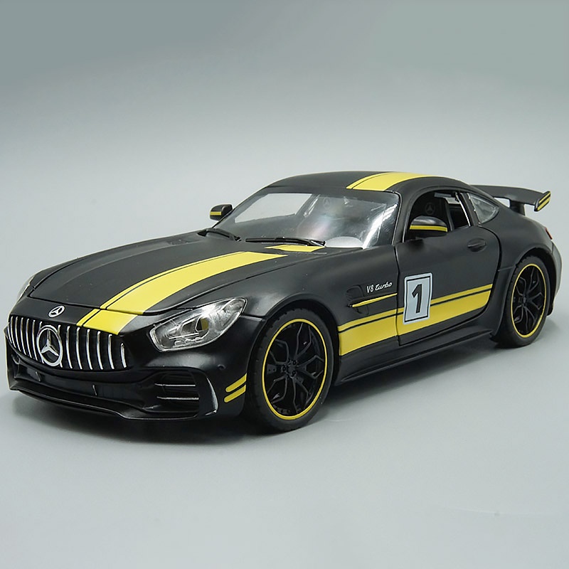 1 : 24 Brinquedo Modelo De Carro Diecast Mercedes Benz AMG GT Pull Back ...