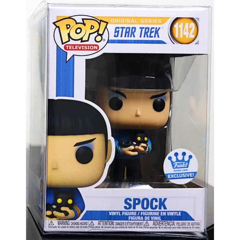 Funko Pop Spock With Cat - Exclusivo Funko.Com - 1142 | Shopee Brasil