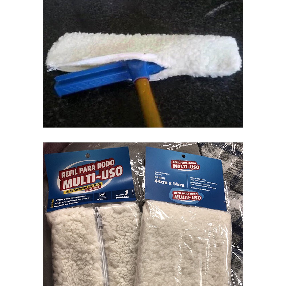 Pano para Rodo multiuso Tira pó - Limpeza Fácil | Shopee Brasil