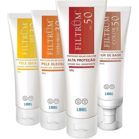 Protetor solar Filtrum - Vários tipos | Shopee Brasil