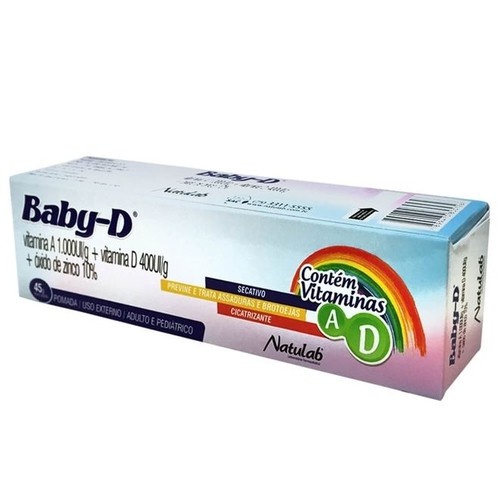 Baby-d Pomada Com 45g | Shopee Brasil
