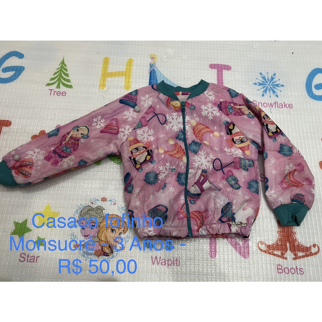 Casaco Fofinho - Monsucre - 3 anos | Shopee Brasil