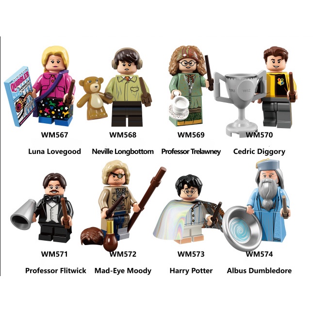 Compatível Com Lego Harry Potter Série Dumbledore Digory Triloni ...