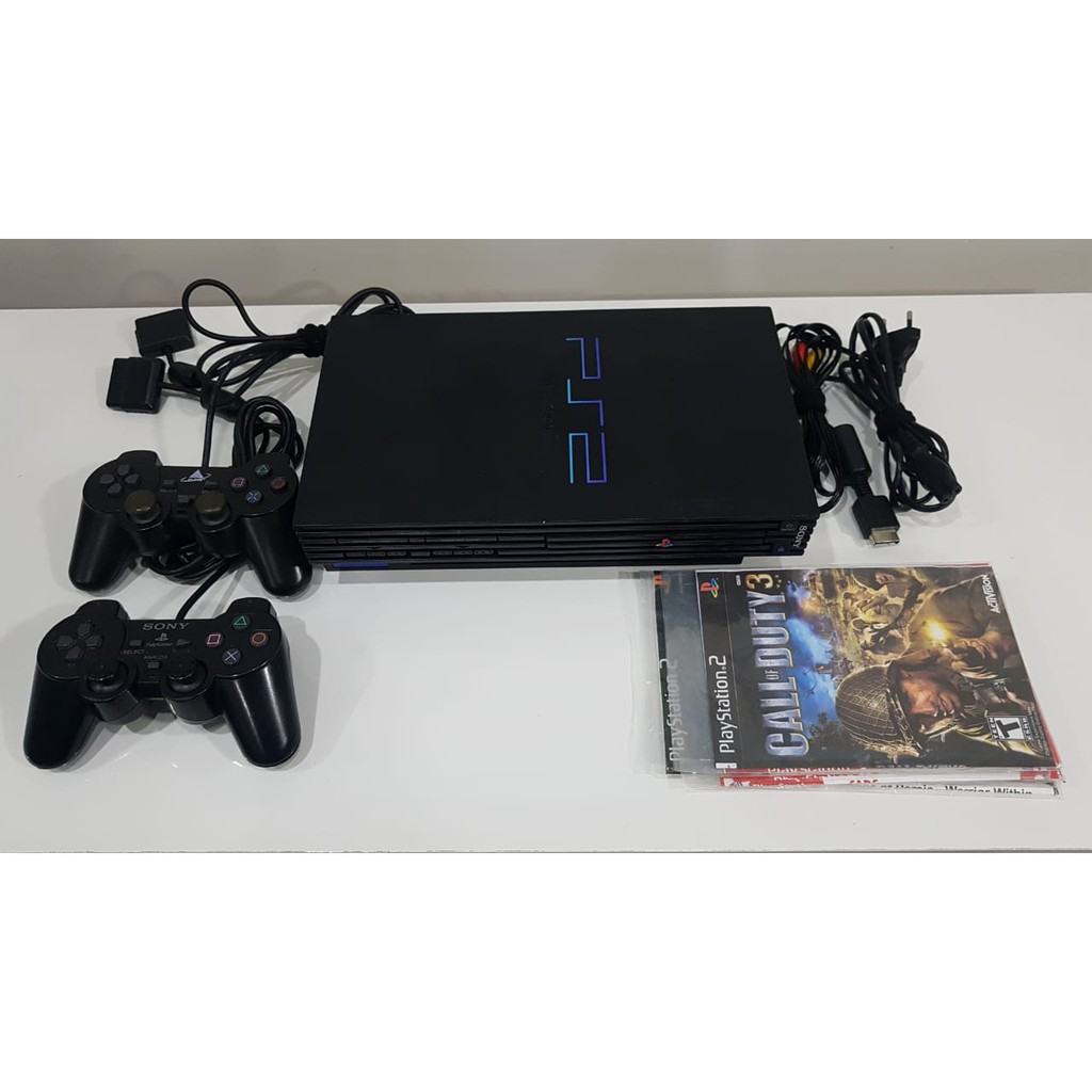 Playstation 2 Fat 39001 Desbloqueado Thunder - PS2 - Play2. - Escorrega ...