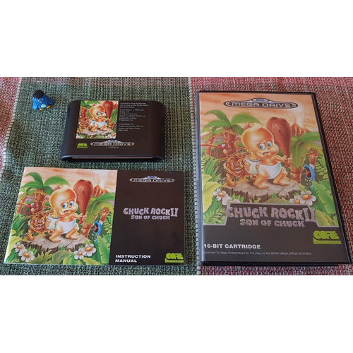 Sega Mega Drive Chuck Rock 2 Son Of Chuck Original | Shopee Brasil