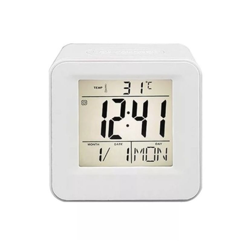 Relógio de mesa digital com despertador sensor de movimento ...