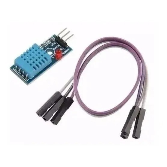 Modulo Sensor De Temperatura E Umidade Dht11 Com Led | Shopee Brasil