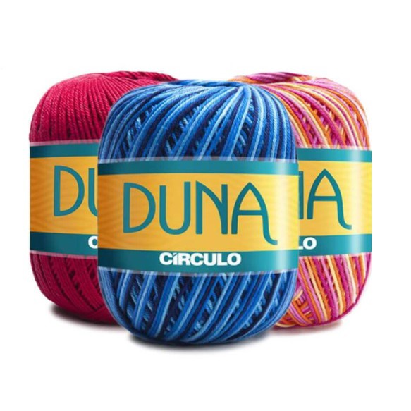 Fio Duna Cores Mescladas 100g | Shopee Brasil