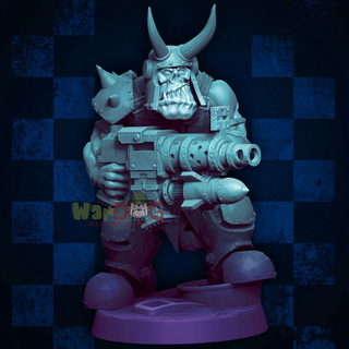 Waagh Dakka Dakka Boyz Orc Bosses para Warhammer 40k Fantasy em resina ...