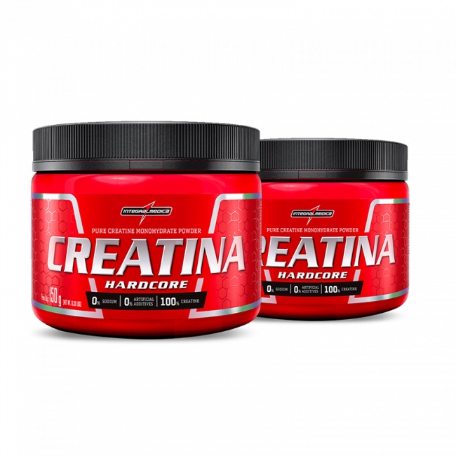 Creatina Monohidratada 150g - 100% Pura Integral Medica | Shopee Brasil