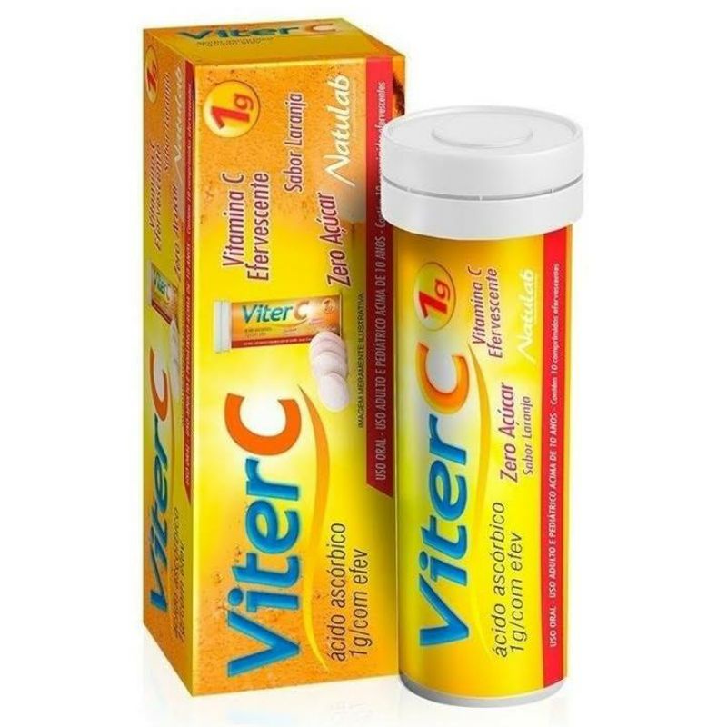 viter c- vitamina c 10 comp eferv | Shopee Brasil